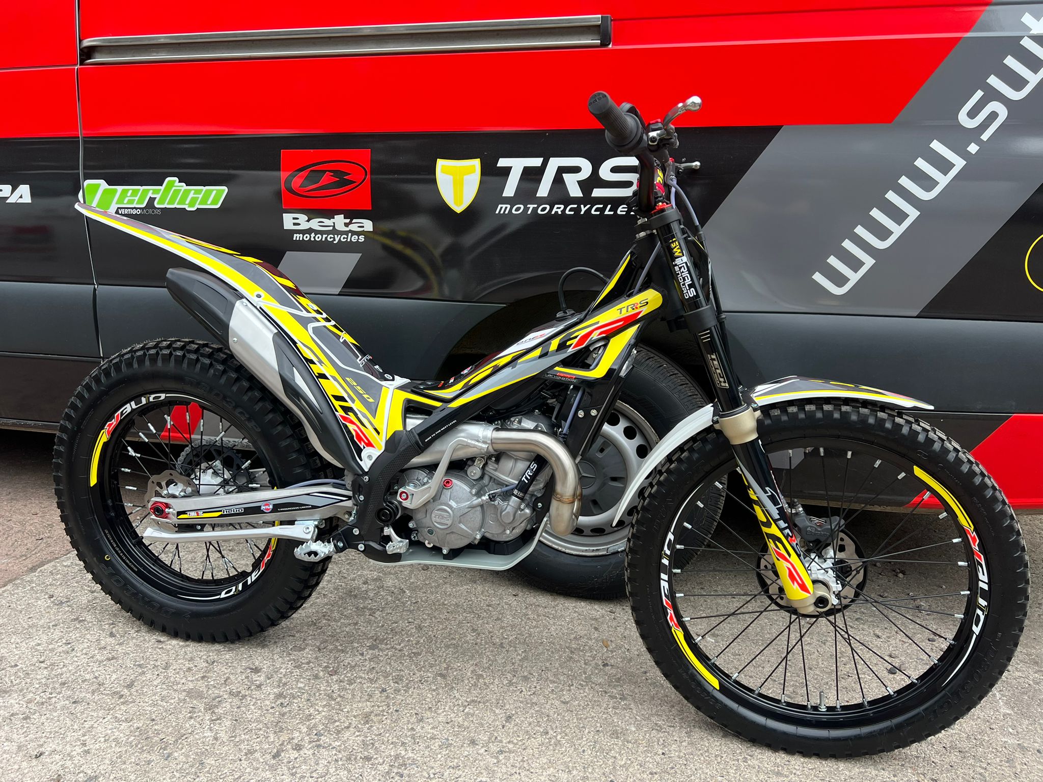 2026 TRS One R 250cc/300cc Trials Bike – SW Trials & Enduro