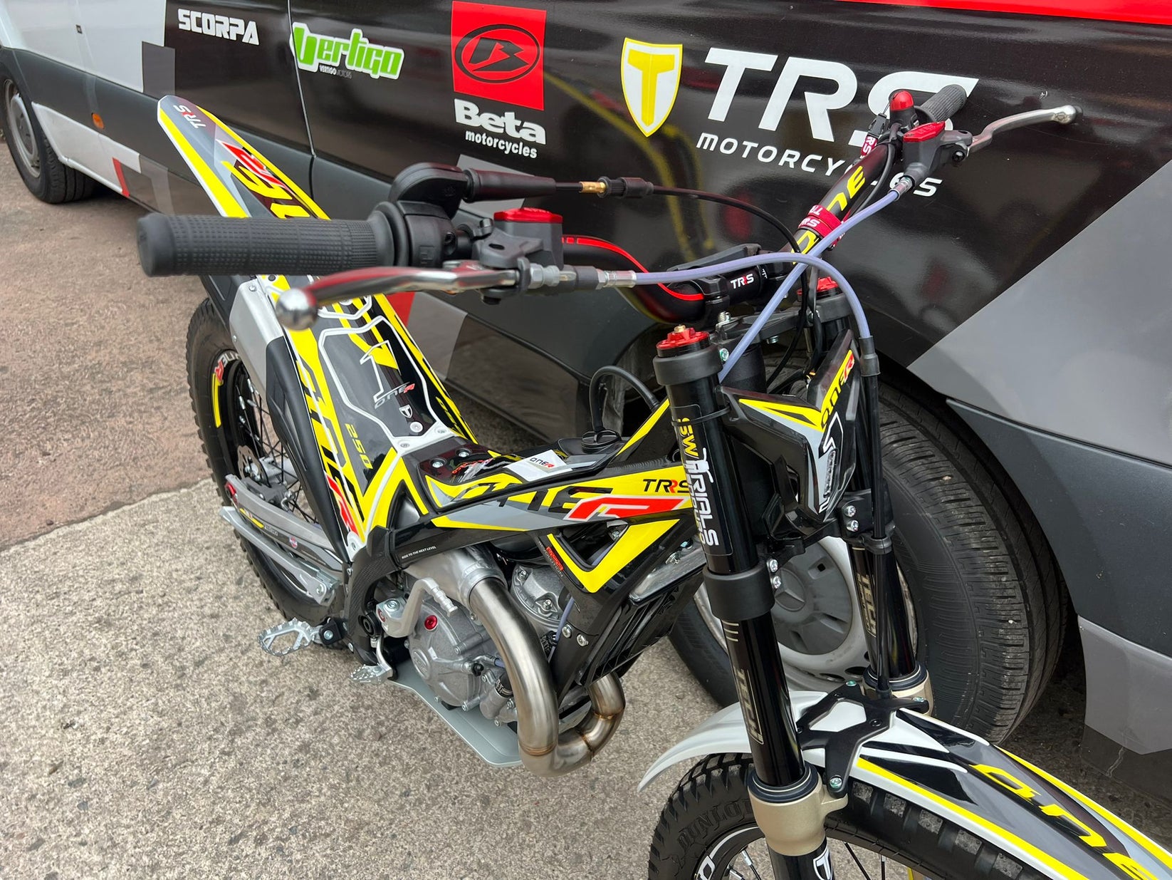 2026 TRS One R 250cc/300cc Trials Bike – SW Trials & Enduro