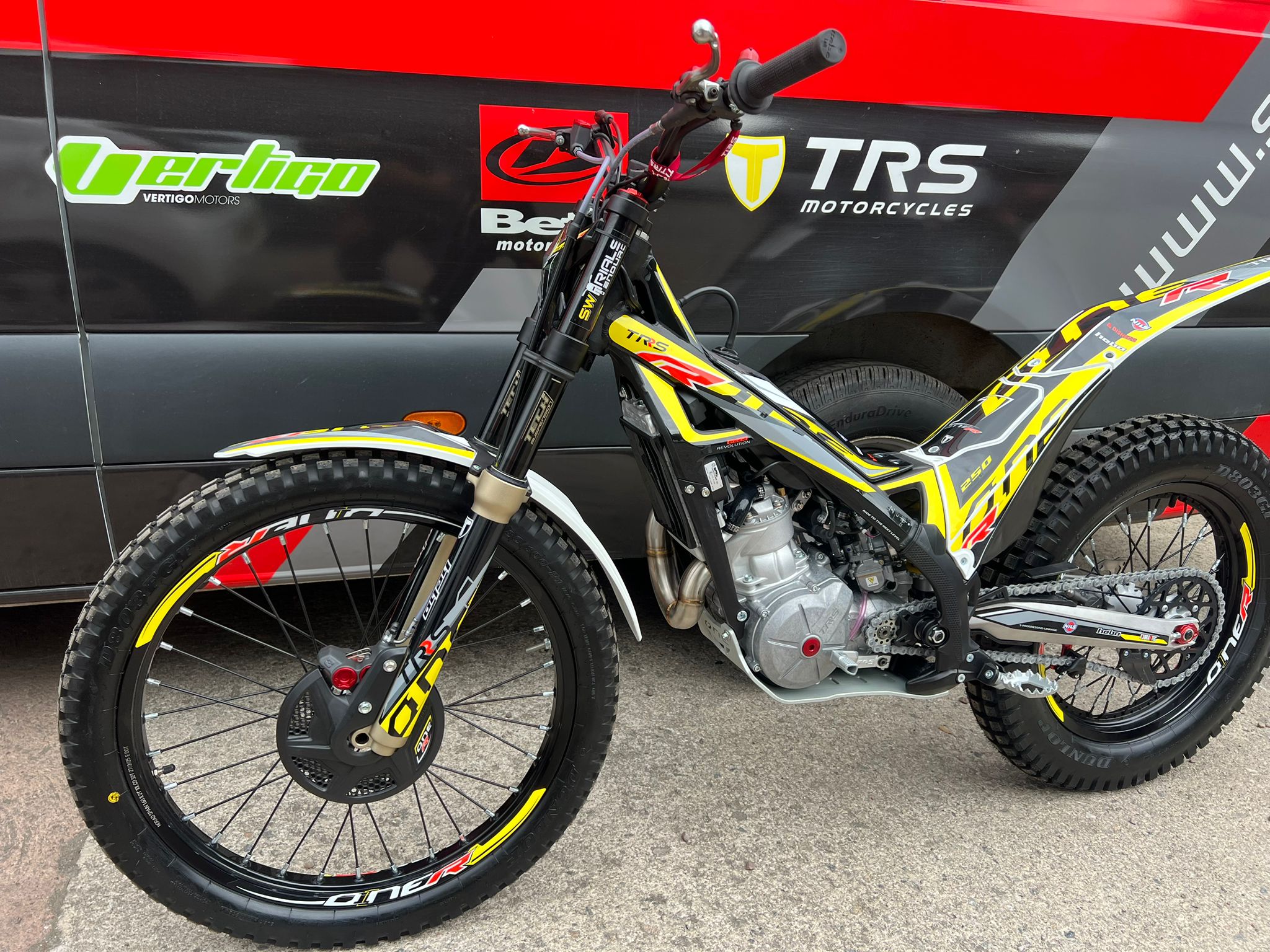 2026 TRS One R 250cc/300cc Trials Bike – SW Trials & Enduro